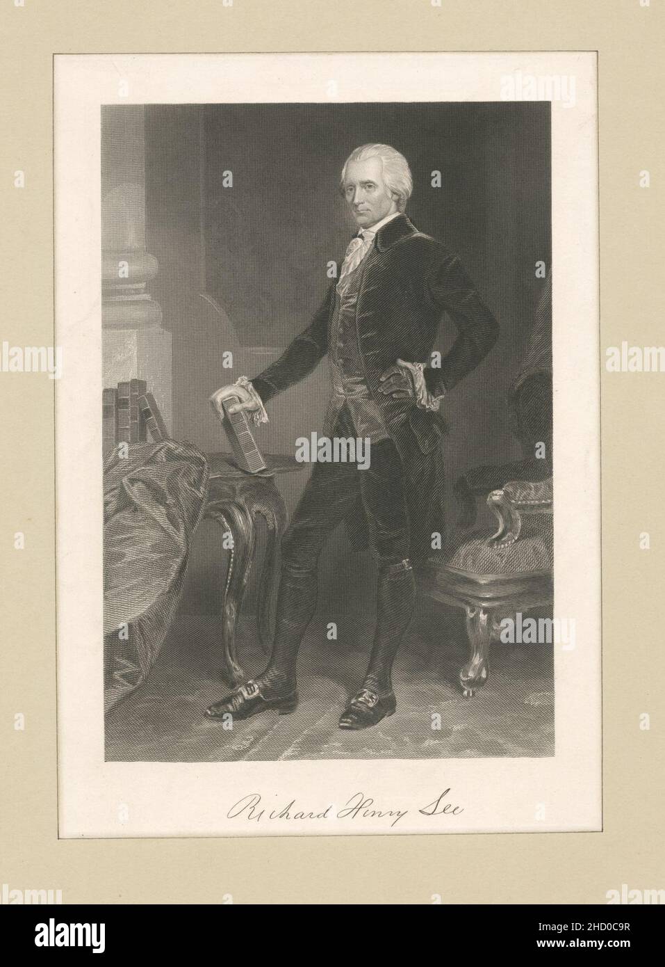 Richard Henry Lee Stock Photo - Alamy