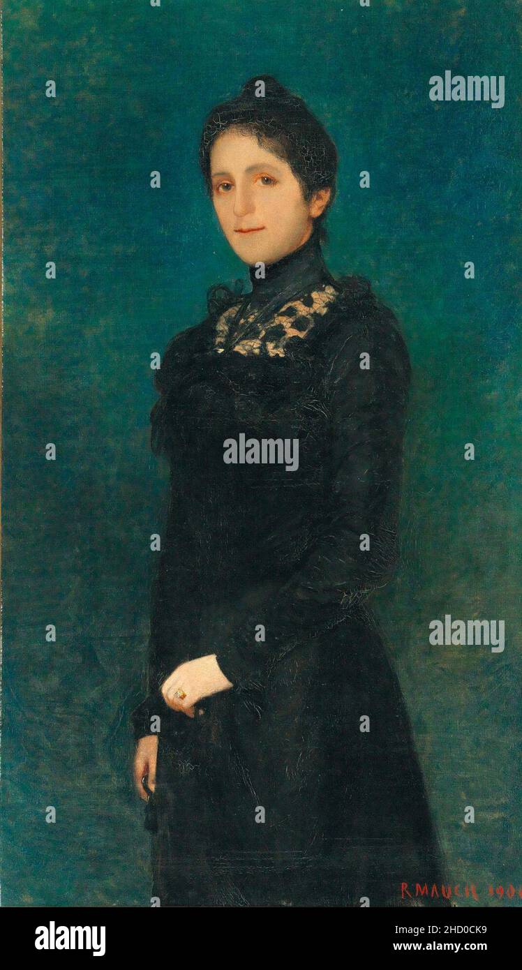 Richard Mauch - Maria Schurz Stock Photo - Alamy