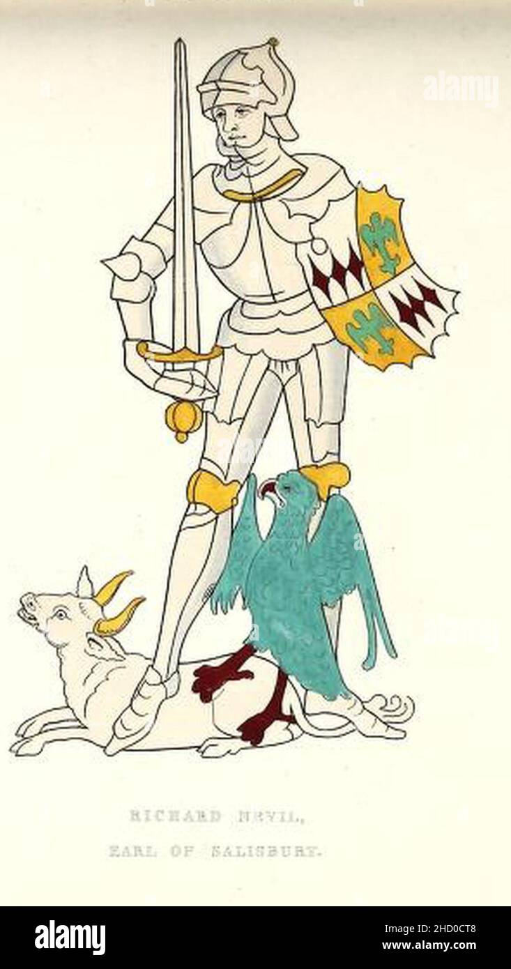 Richard Neville, 16th Earl of Warwick Stock Photo - Alamy