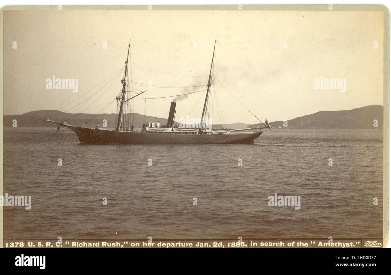 Richard Rush 1886 Stock Photo - Alamy