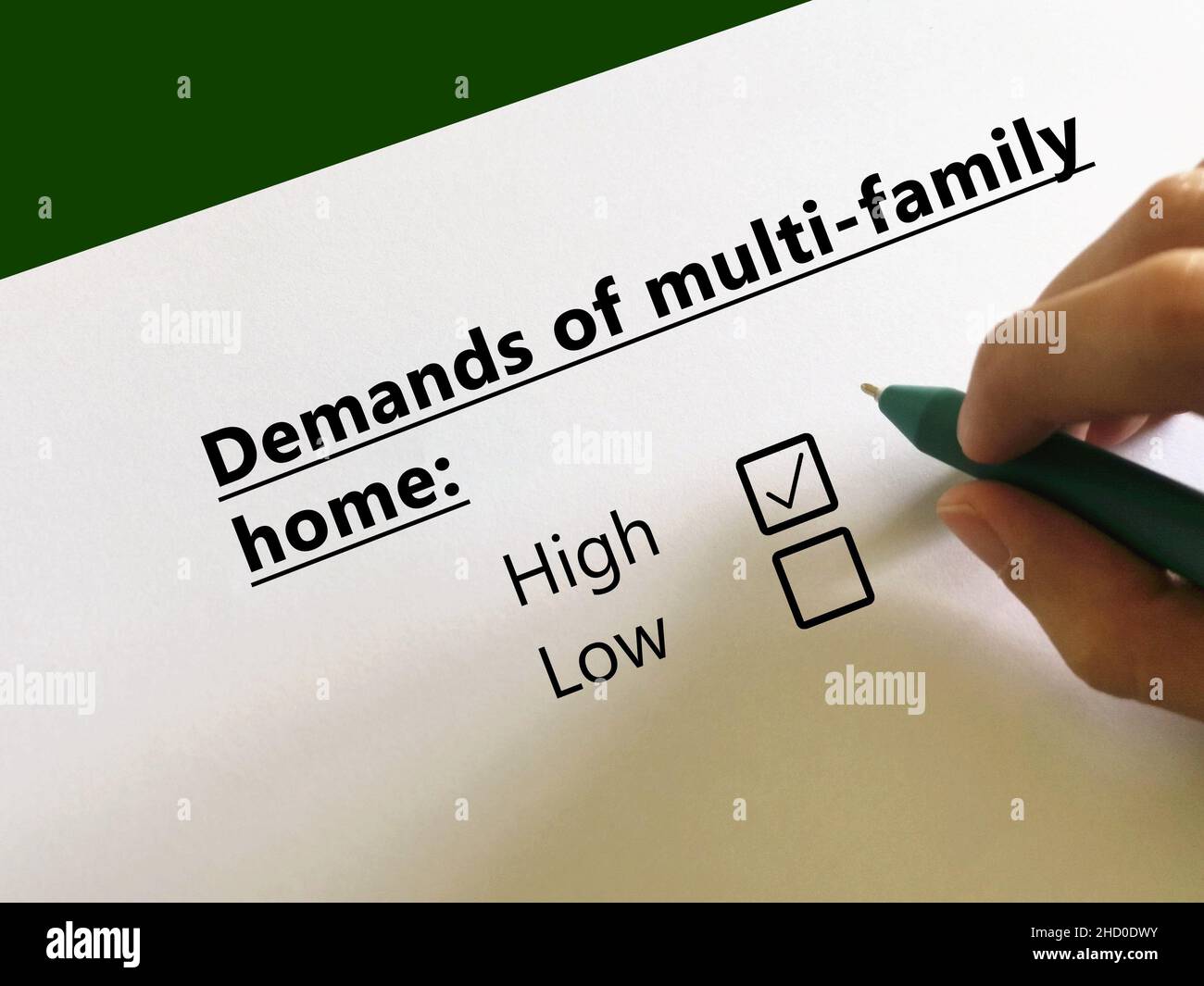 One person is answering questions. He thinks the demands of multi ...