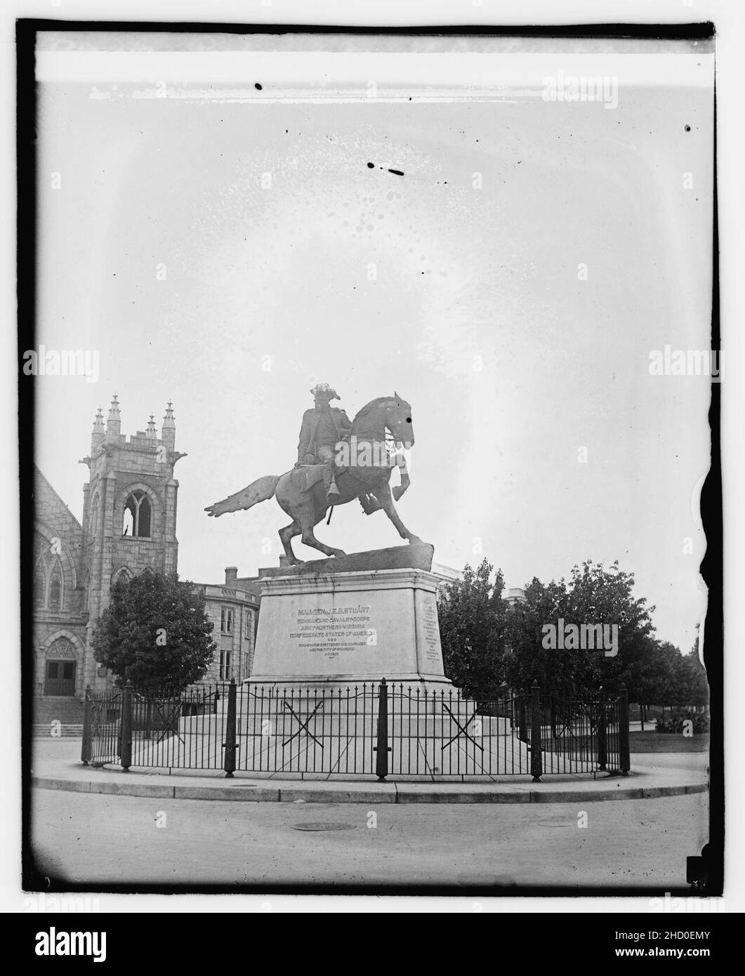 Richmond, Va., J.E.B. Stuart Monument Stock Photo - Alamy