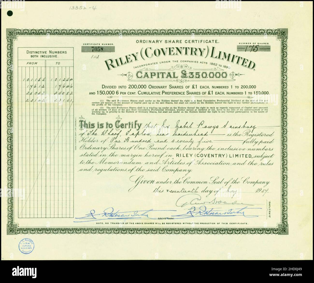 Riley coventry hi-res stock photography and images - Alamy