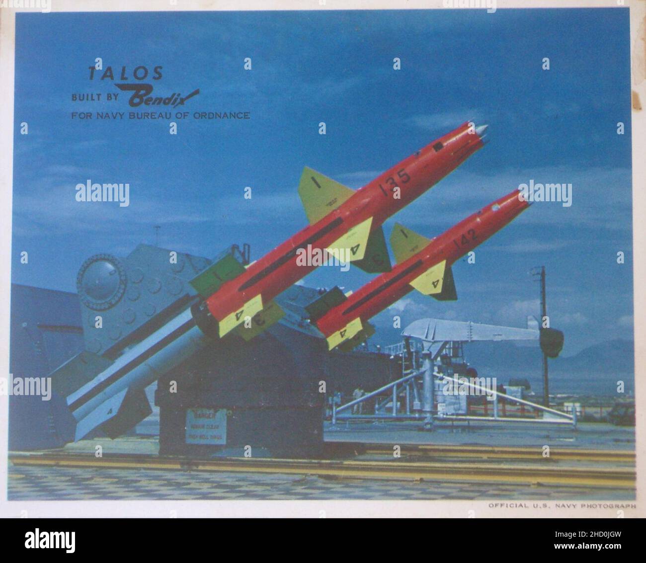 RIM-8 Talos US Official Photograph Stock Photo - Alamy
