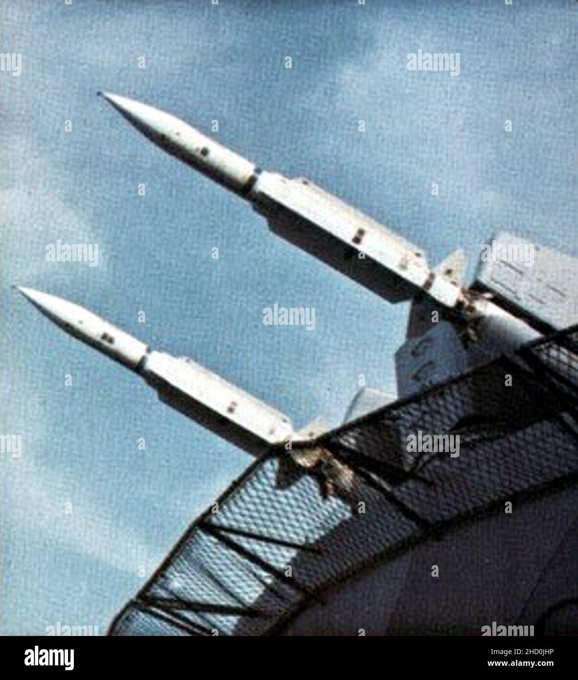 RIM-67 missiles on USS America (CVA-66) in 1971 Stock Photo - Alamy