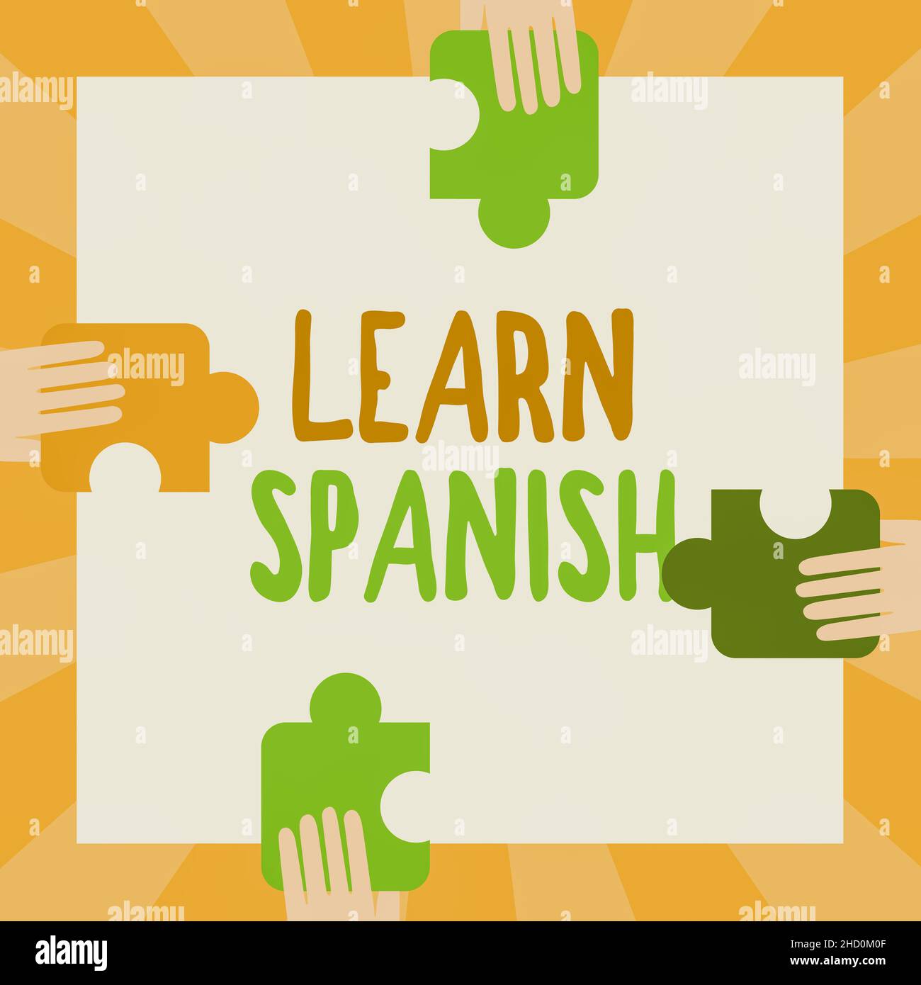 Text sign showing Learn Spanish. Internet Concept Translation Language ...