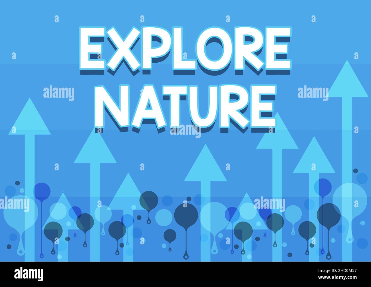 Inspiration showing sign Explore Nature. Word Written on Reserve ...