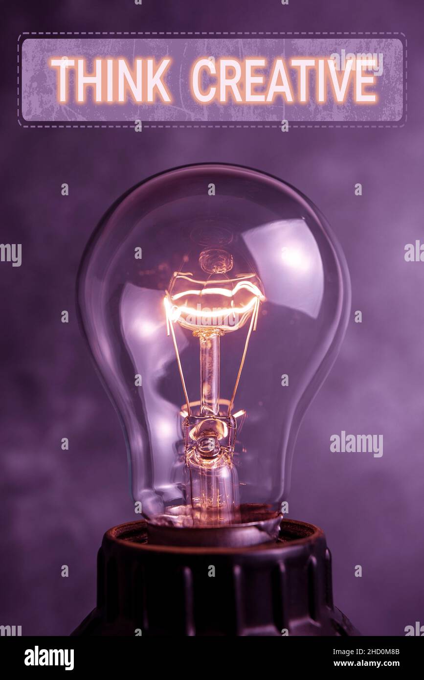 Handwriting Text Think Creative Business Concept The Ability To Perceive Patterns That Are Not