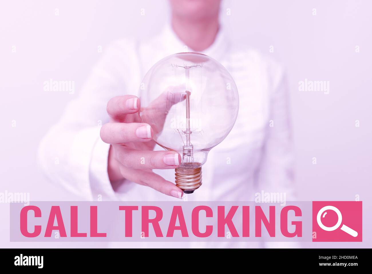Text showing inspiration Call Tracking. Conceptual photo Organic search ...