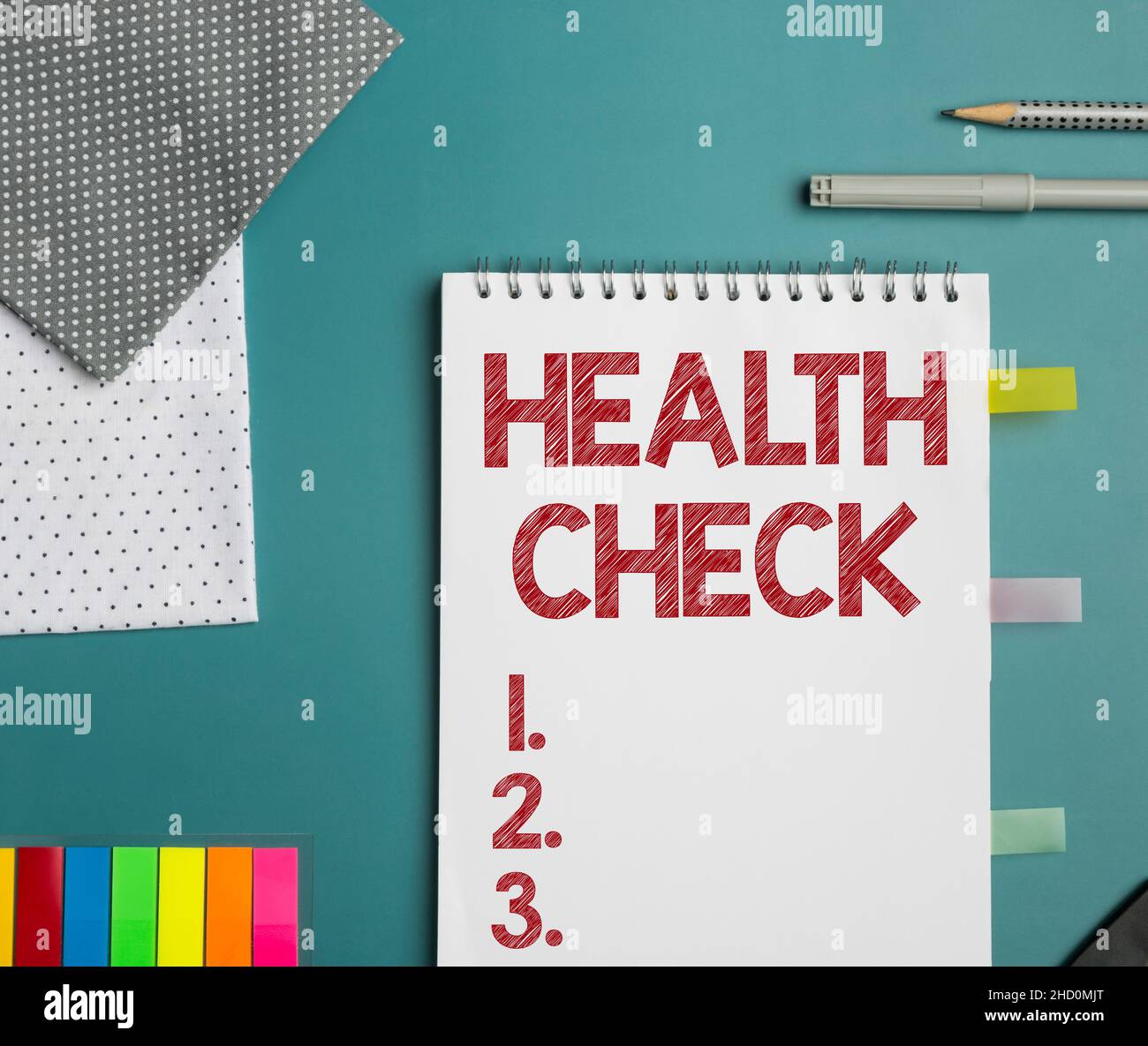 Text sign showing Health Check. Business approach Medical Examination ...