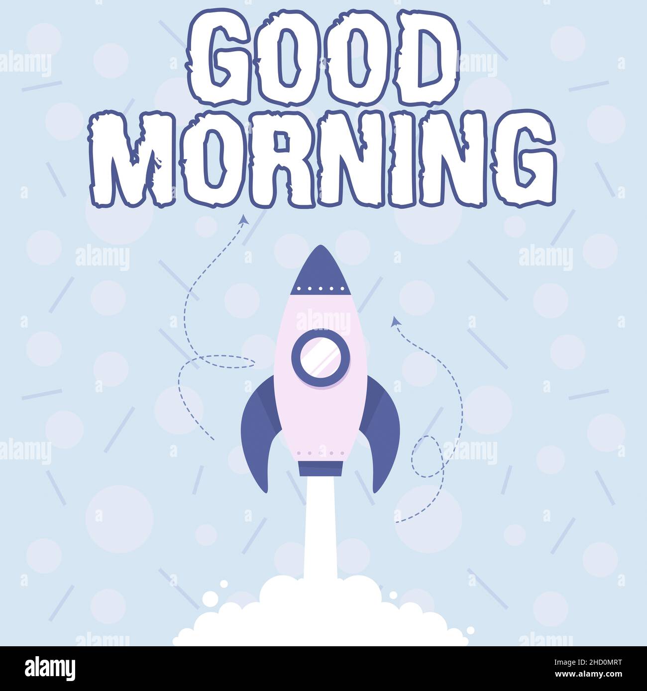 Writing displaying text Good Morning. Conceptual photo A conventional ...