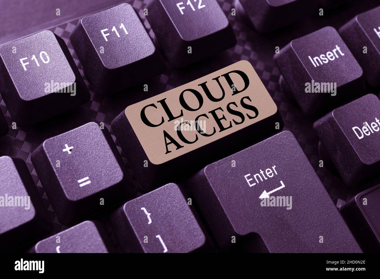 Text sign showing Cloud Access. Business idea Software tool between the ...