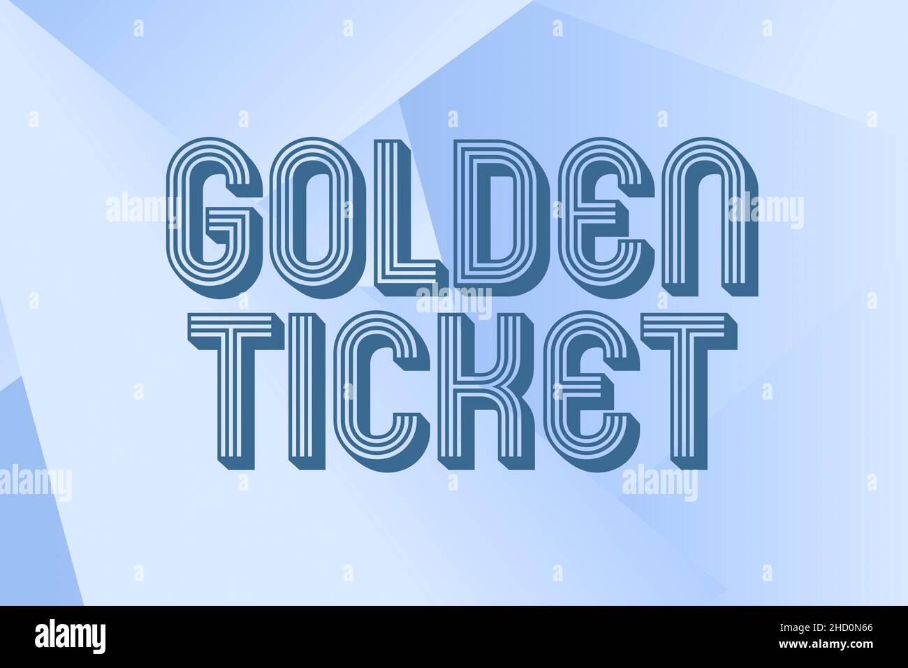 Conceptual caption Golden Ticket. Word for Rain Check Access VIP ...