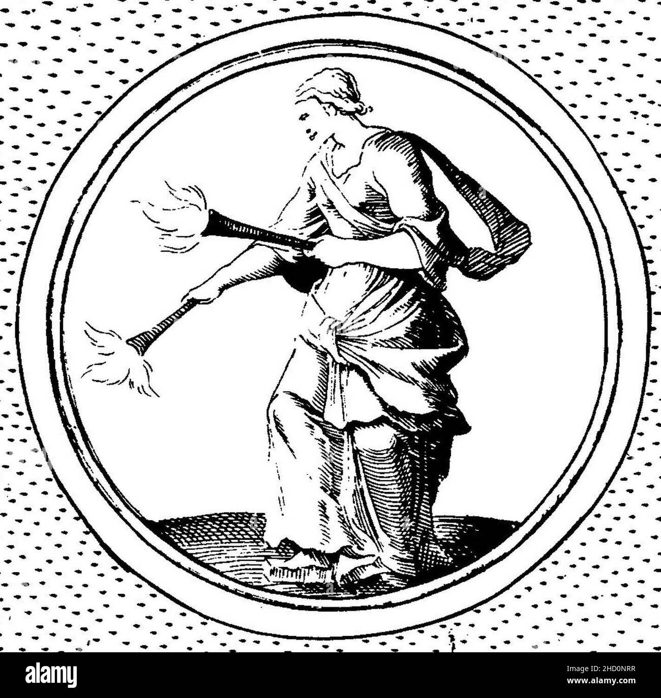 Ripa - Iconologie - 1643 - II - p. 164 - medisance Stock Photo - Alamy