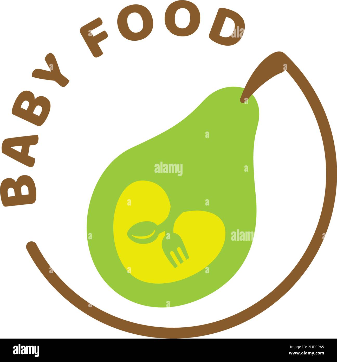 Food and avocado Stock Vector Images - Alamy