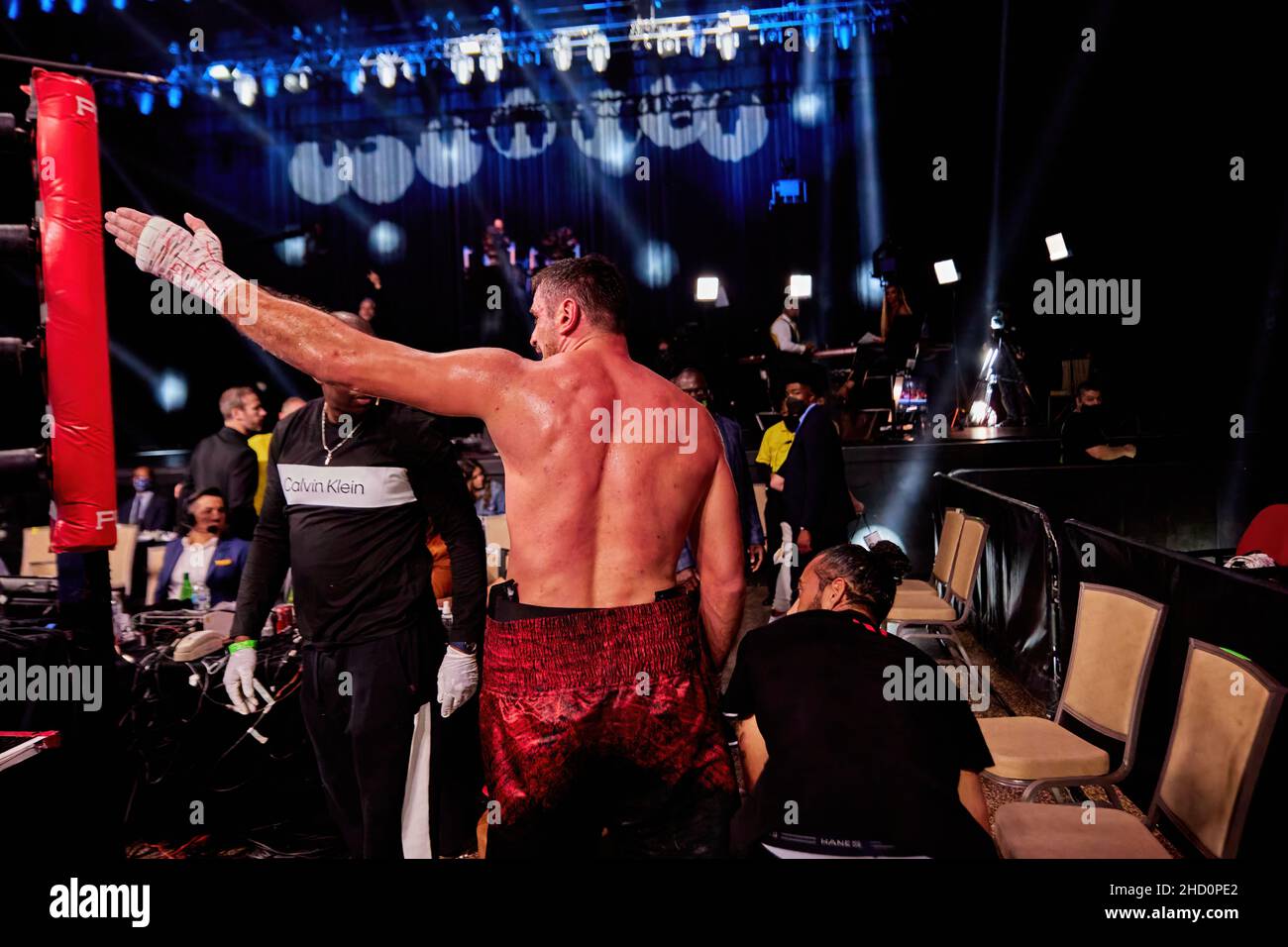 Hollywood, Florida, USA. 1st January, 2022. Viktor Faust vs Lago ...