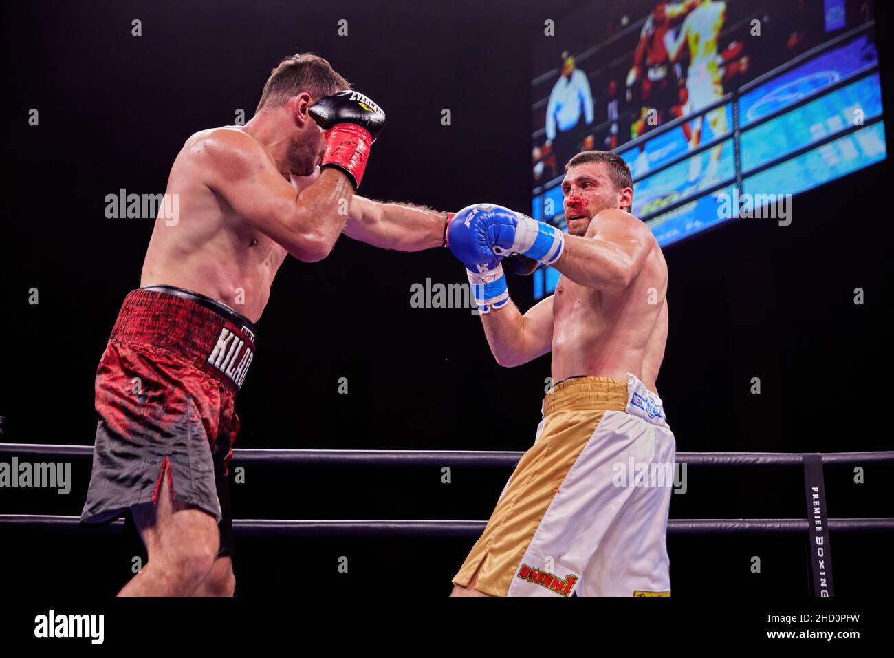 Hollywood, Florida, USA. 1st January, 2022. Viktor Faust vs Lago ...