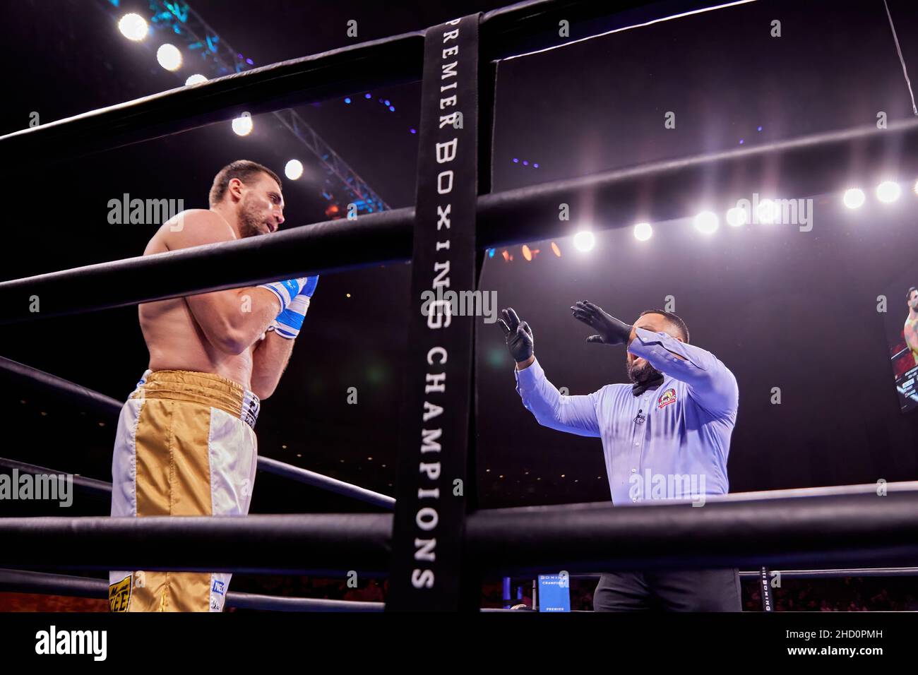 Hollywood, Florida, USA. 1st January, 2022. Viktor Faust vs Lago ...