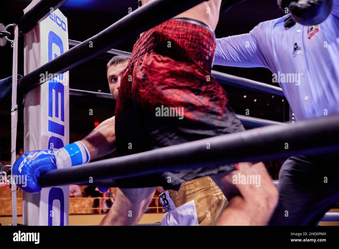 Hollywood, Florida, USA. 1st January, 2022. Viktor Faust vs Lago ...