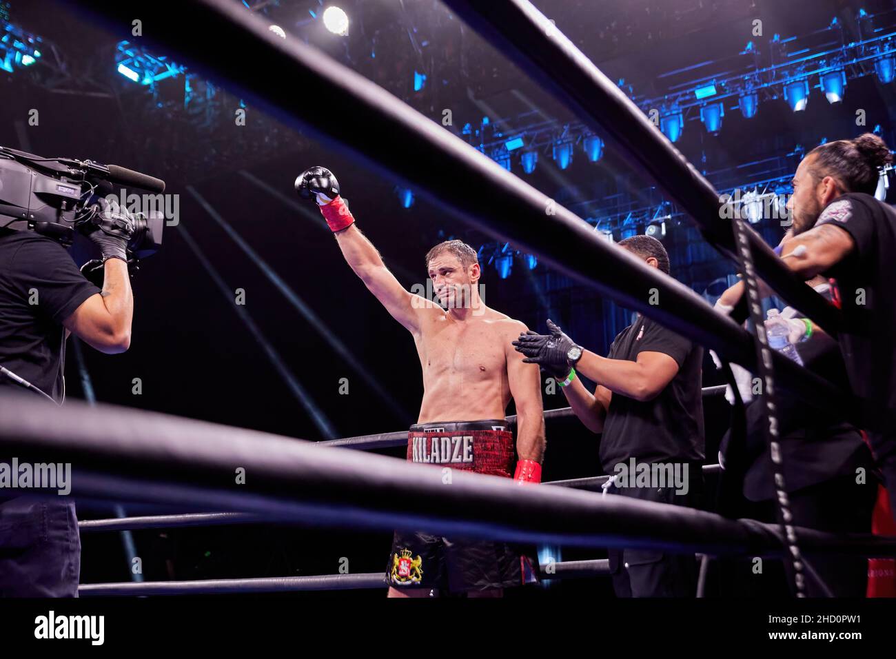 Hollywood, Florida, USA. 1st January, 2022. Viktor Faust vs Lago ...