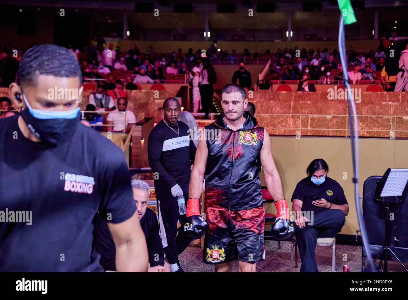 Hollywood, Florida, USA. 1st January, 2022. Viktor Faust vs Lago ...