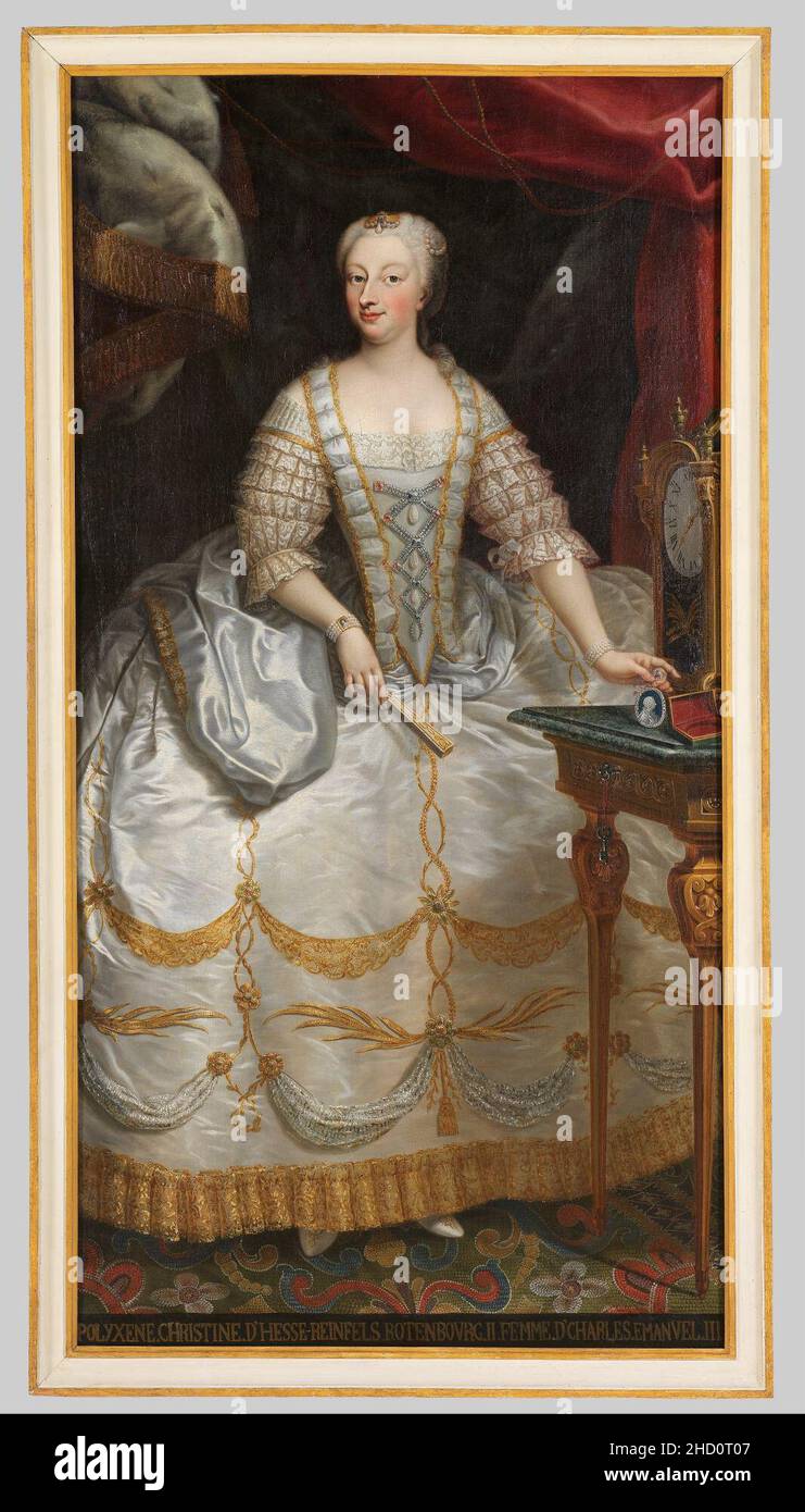 Ritratto di Polissena d'Assia Stock Photo - Alamy