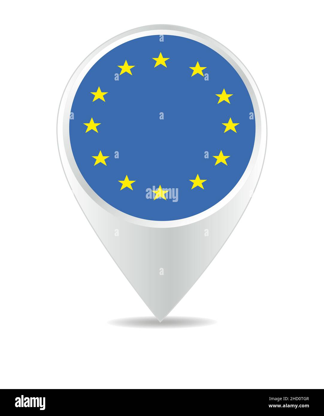 Eu map vector background Cut Out Stock Images & Pictures - Alamy
