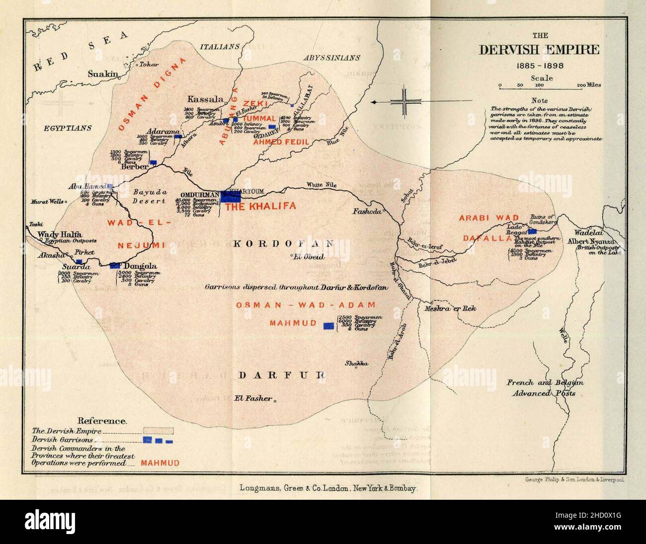 River War 1-1 The Dervish Empire Stock Photo - Alamy