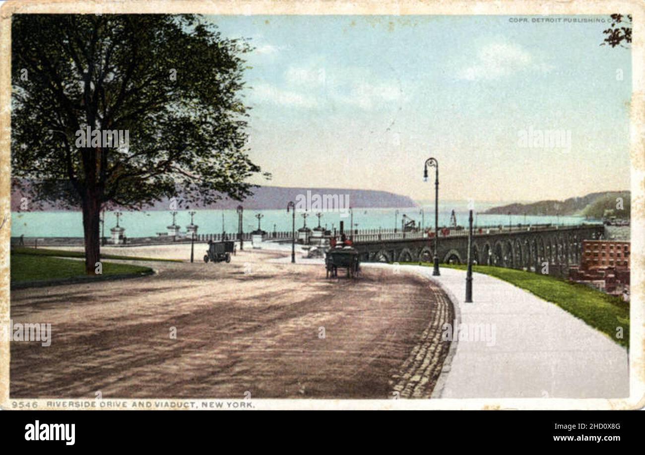 Riverside Drive and Viaduct Stock Photo - Alamy