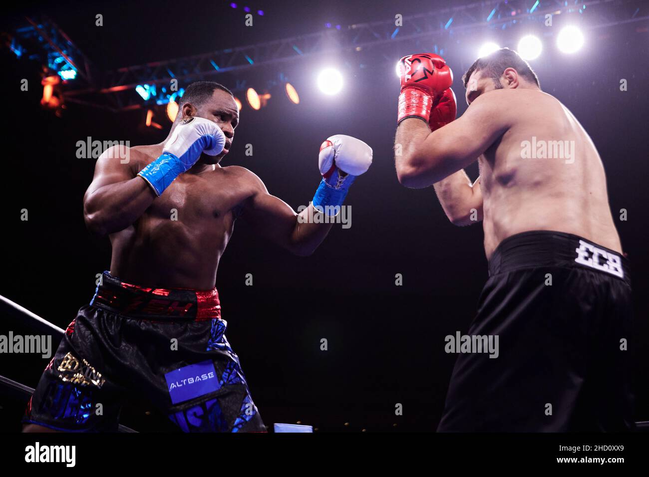 Hollywood, Florida, USA. 1st January, 2022. Frank Sanchez vs Christian ...