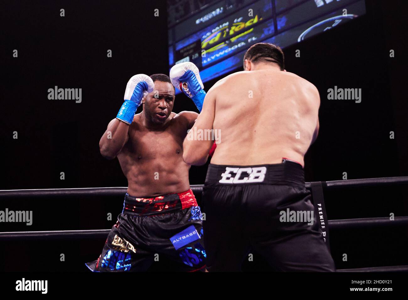Hollywood, Florida, USA. 1st January, 2022. Frank Sanchez vs Christian ...