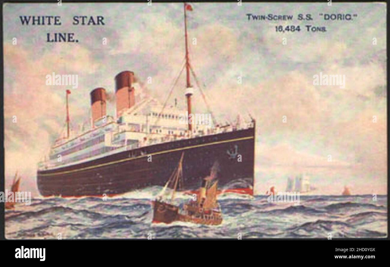 Rms doric or ss doric hi-res stock photography and images - Alamy