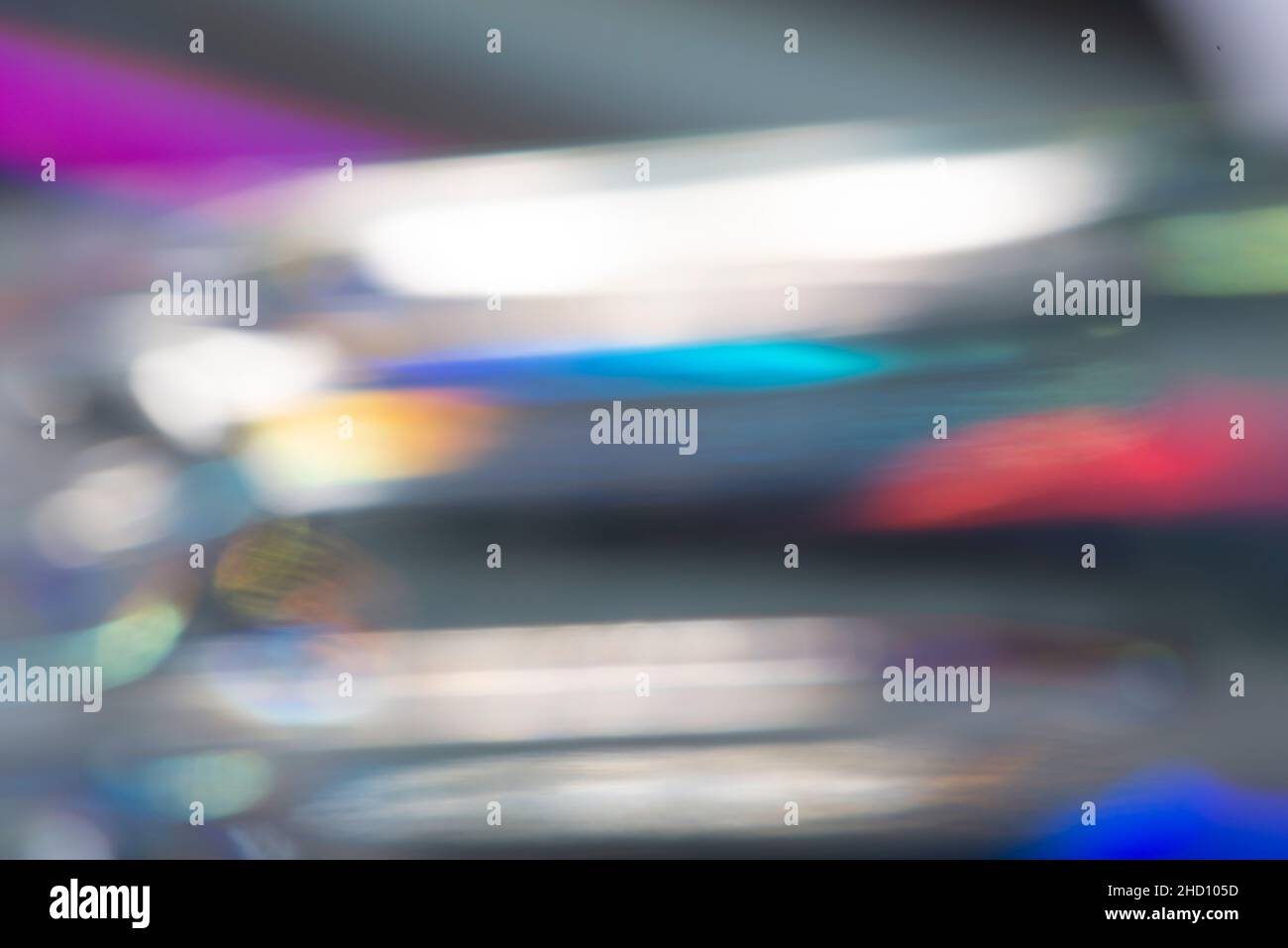 Crystal Glass defocused blurred abstract futuristic background Stock ...