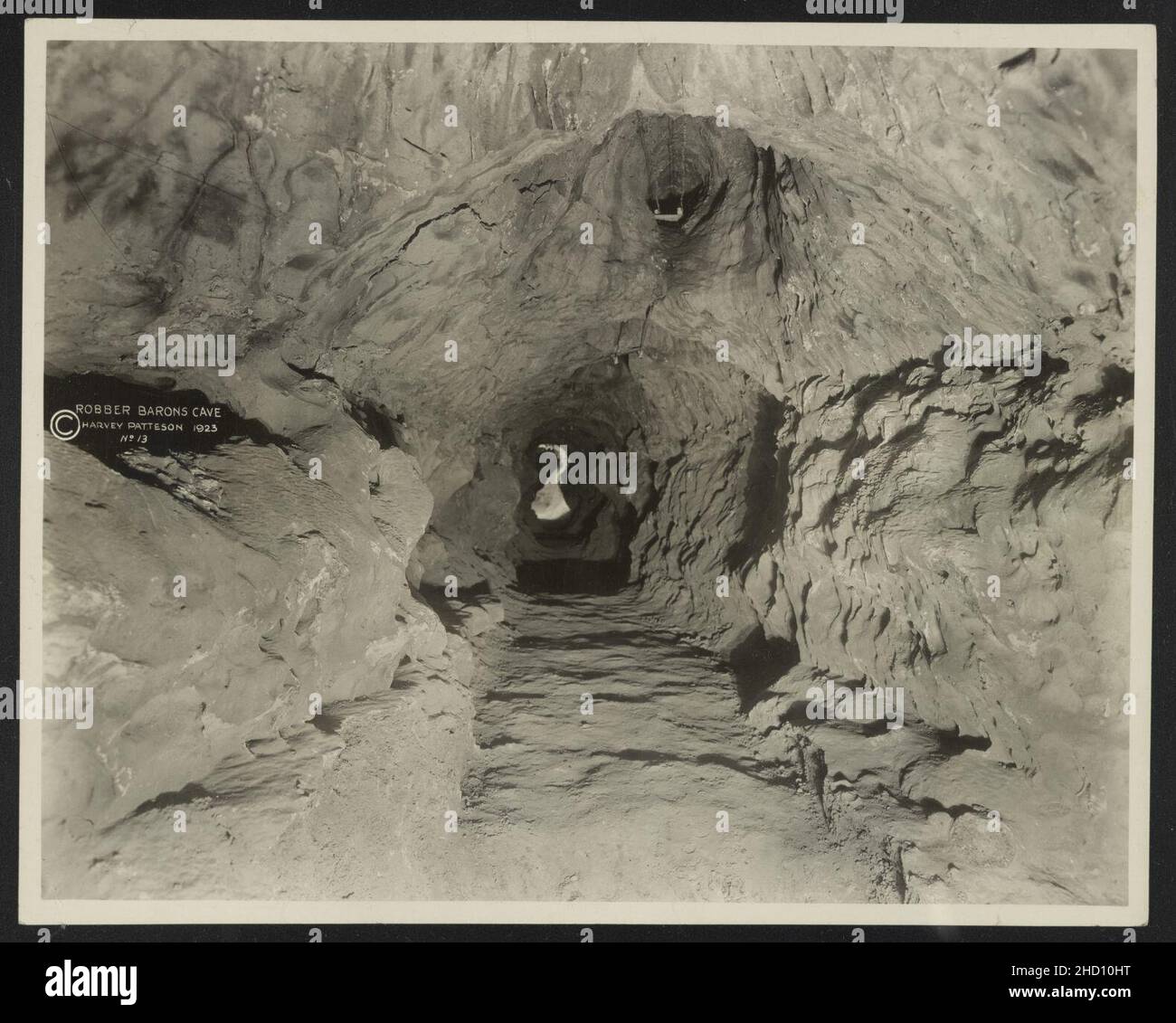 Robber Barons Cave - Harvey Patteson Stock Photo - Alamy