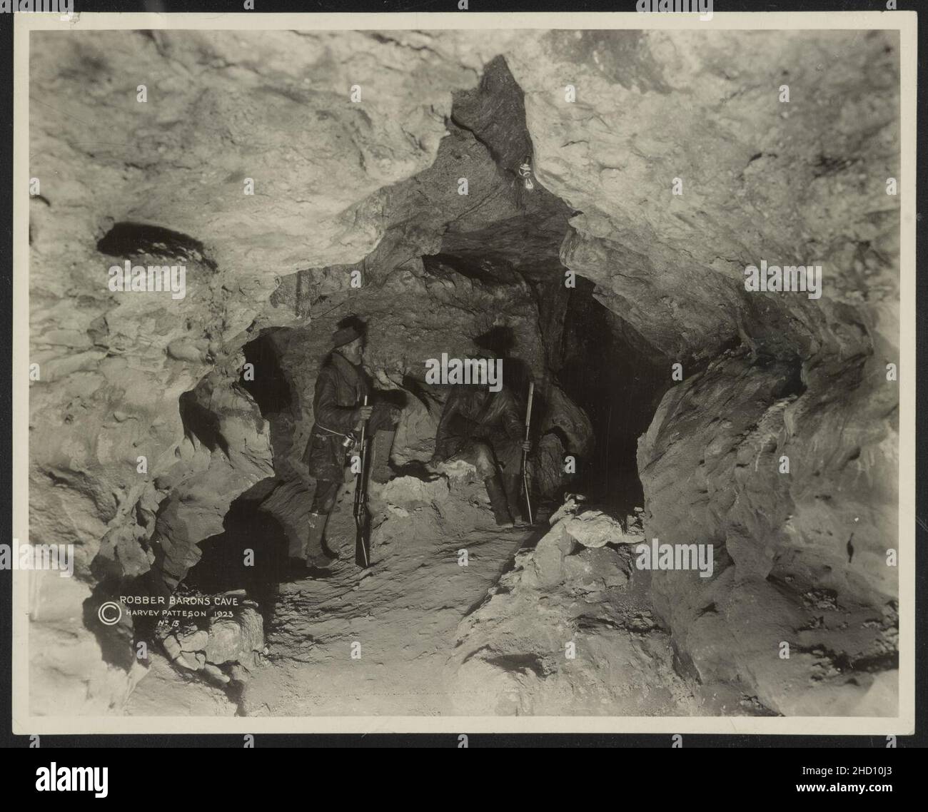Robber Barons Cave - Harvey Patteson Stock Photo - Alamy