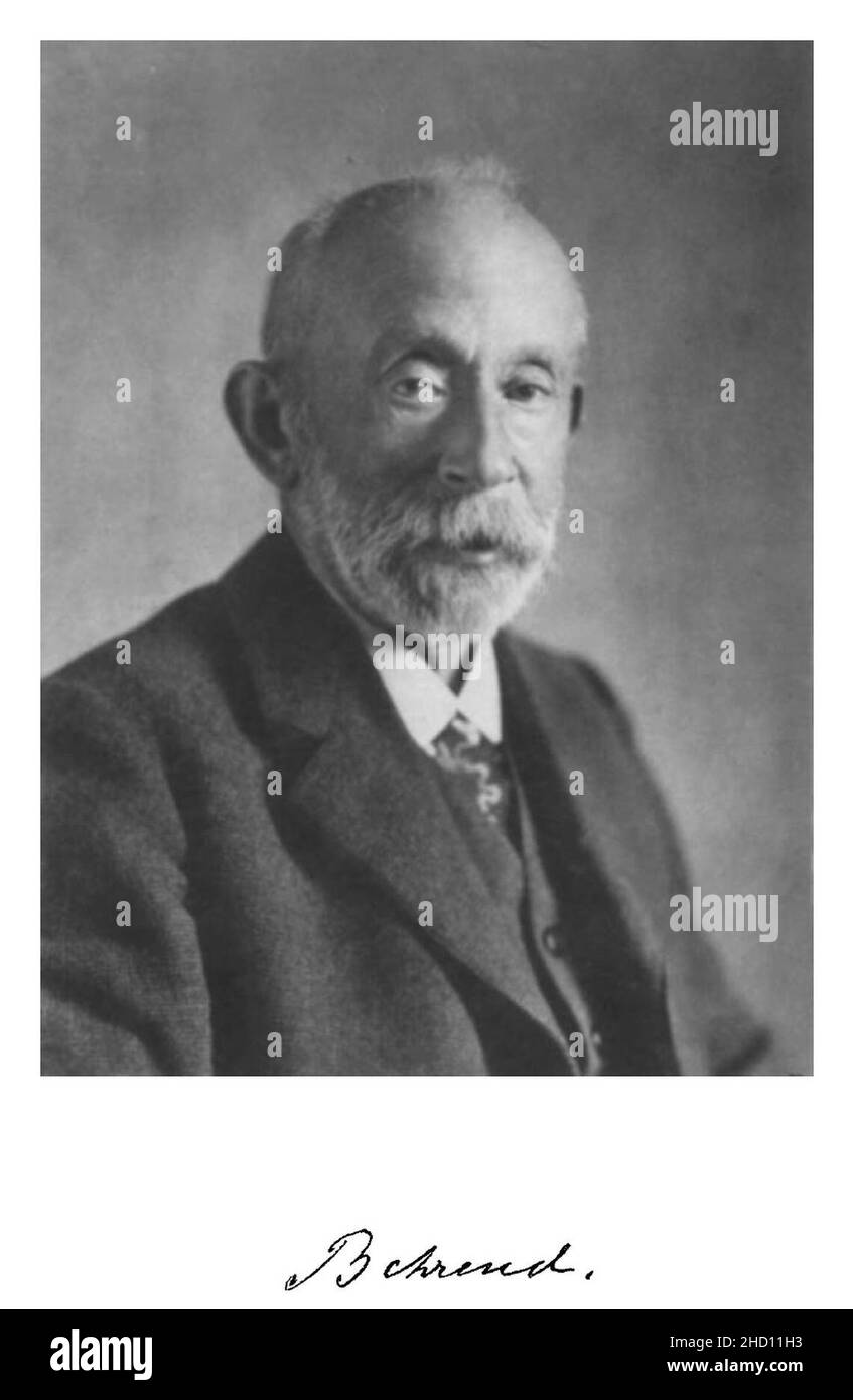 Robert Behrend ca.1925 Stock Photo - Alamy