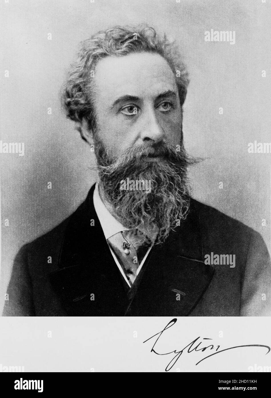 Robert Bulwer Lytton Stock Photo - Alamy