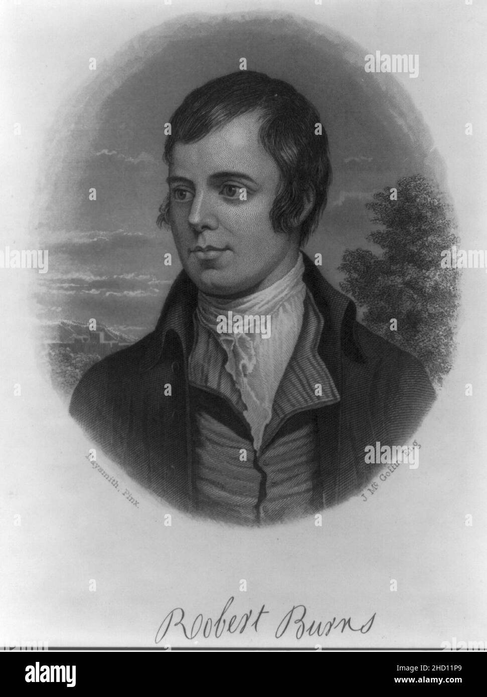 Reference to robert burns Black and White Stock Photos & Images - Alamy