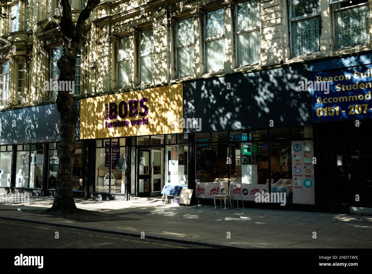 Urban Street Liverpool City Centre Stock Photo - Alamy