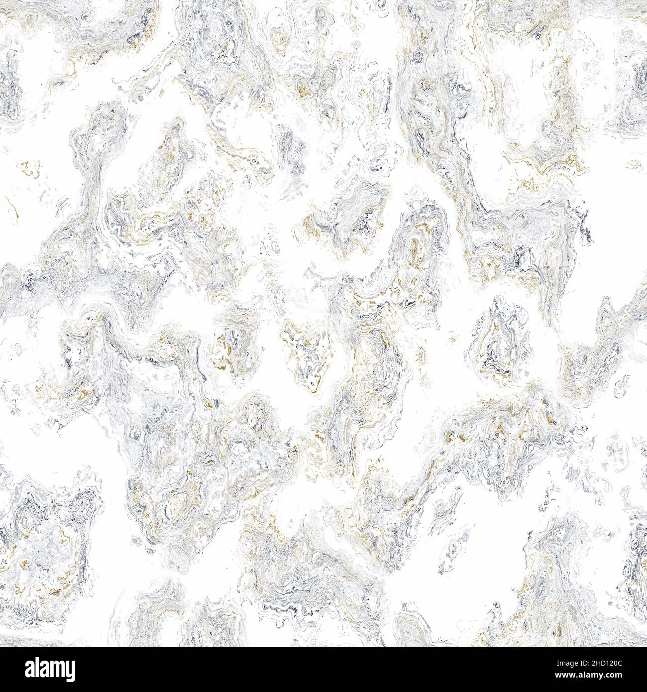 White tonal marbled seamless texture. Irregular pale ink blotch paint ...