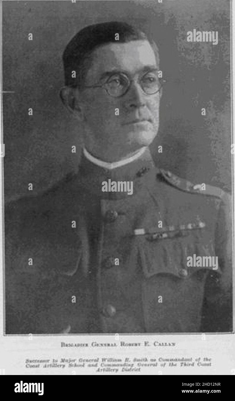 Robert E. Callan Stock Photo - Alamy