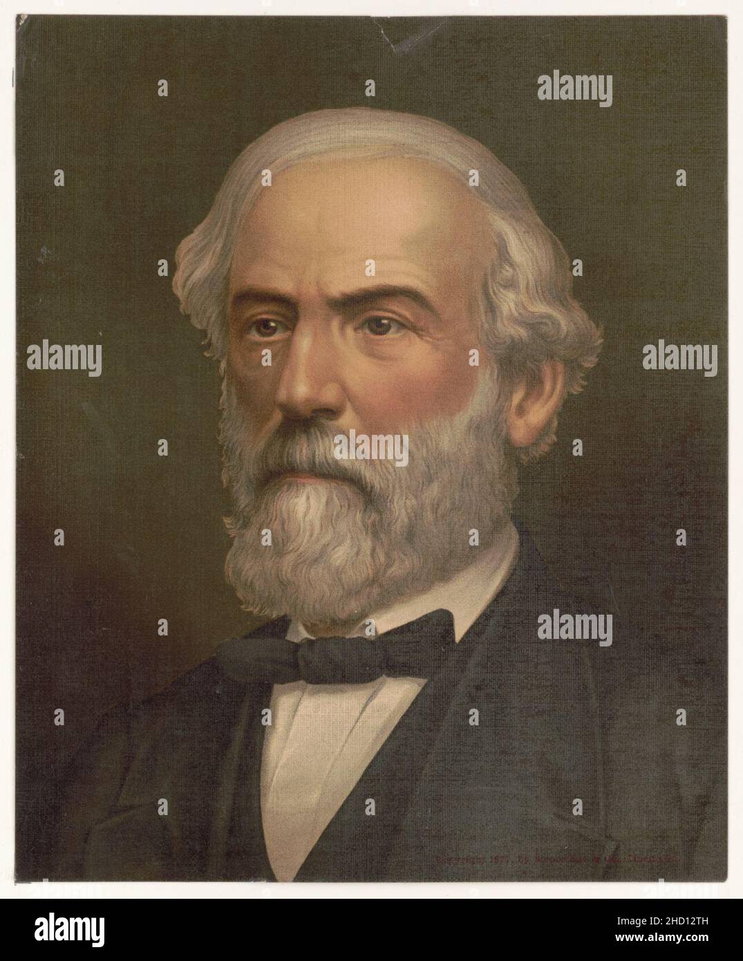 Robert edward lee portrait hi-res stock photography and images - Alamy