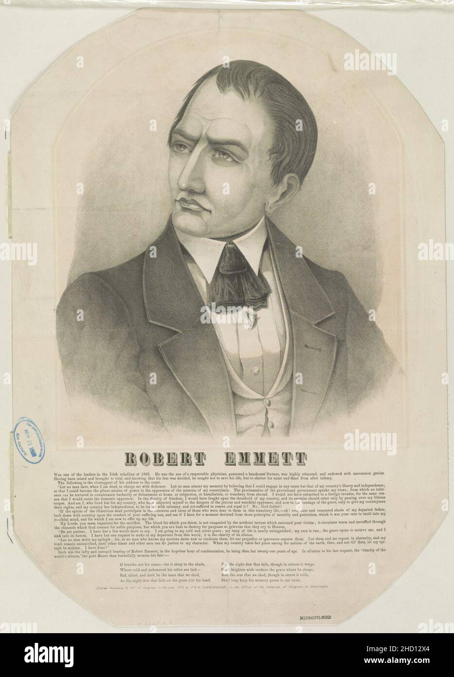 Robert emmett hi-res stock photography and images - Alamy