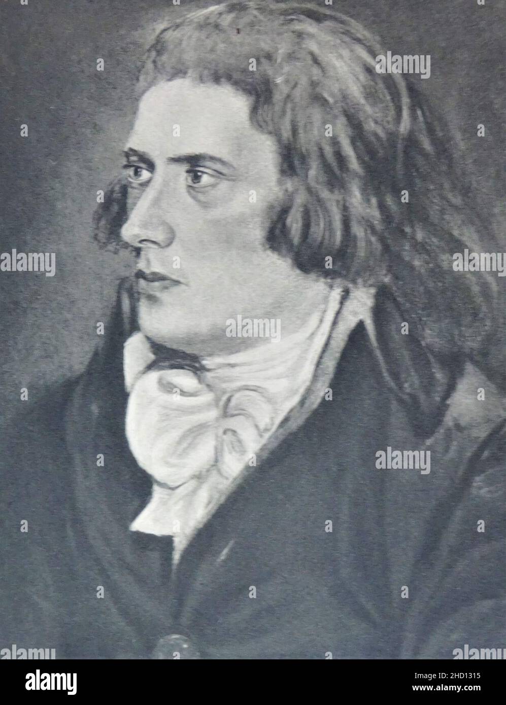 Robert Fergusson, poet. By Alexander Runciman Stock Photo - Alamy