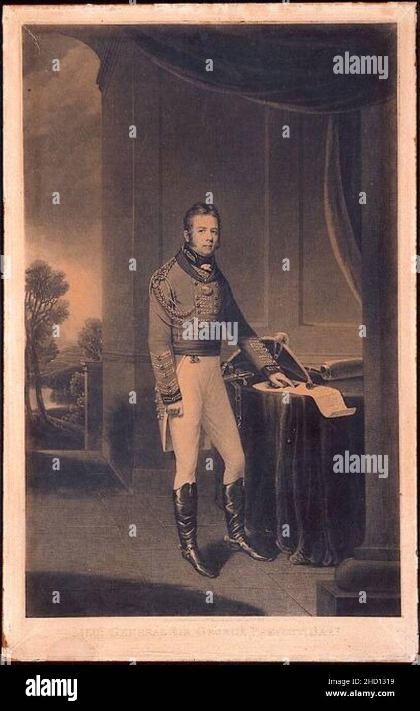 Robert Field-Lieutenant General Sir George Prevost Stock Photo - Alamy