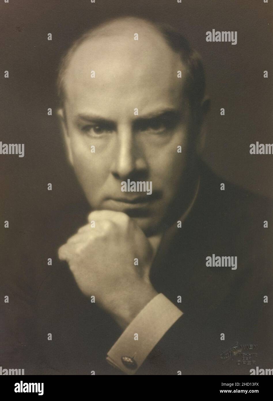 Robert Heger (1886–1978) 1927 Stock Photo - Alamy