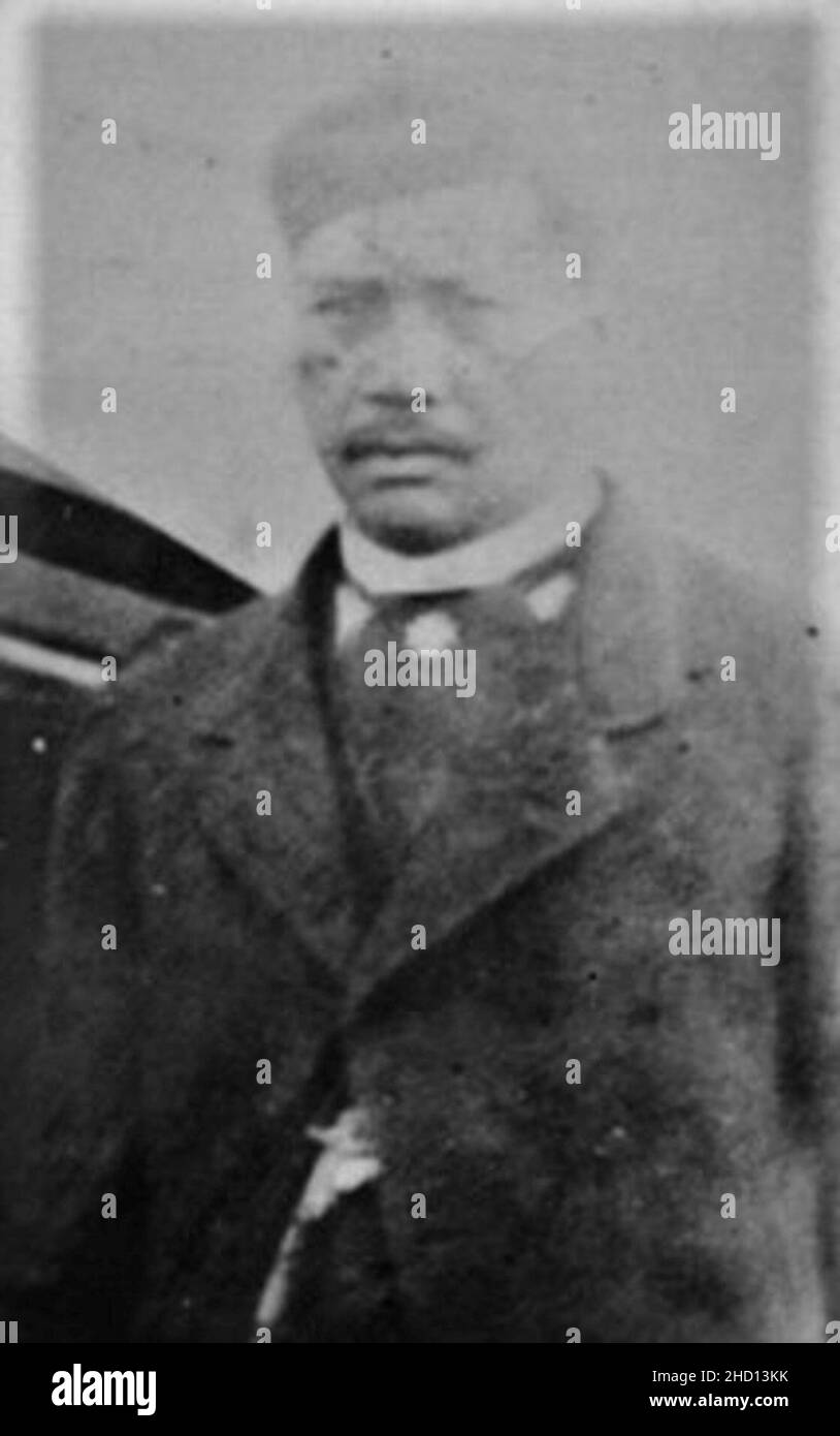 Robert Hoapili Baker, ca. 1890 Stock Photo - Alamy