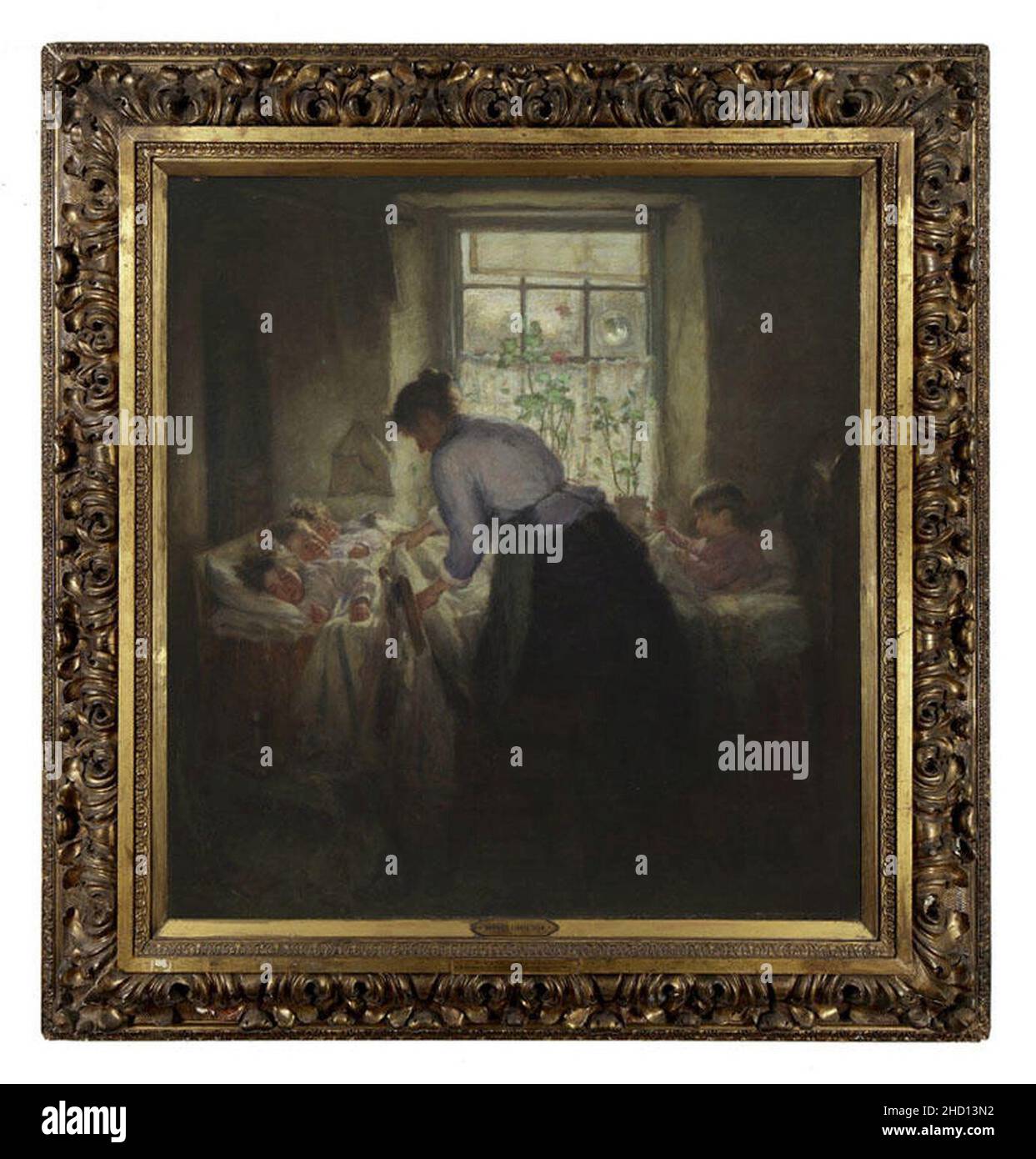 Robert Hutchison - Bairnies Cuddle Doon Stock Photo - Alamy