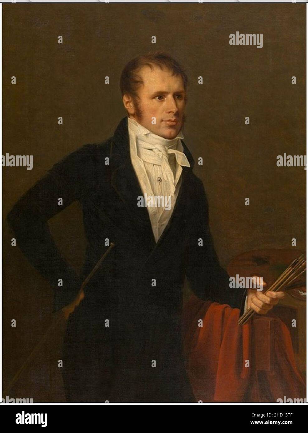 Robert Jacques François Faust Lefèvre - Portrait of the painter Jan ...