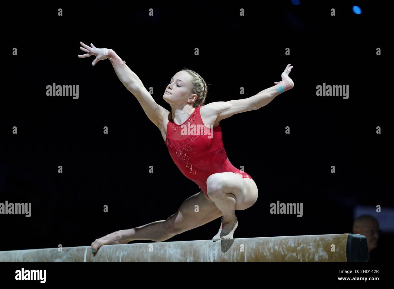 World Cup Birmingham 22.3.19 Podium Training.Riley McCusker (USA Stock ...